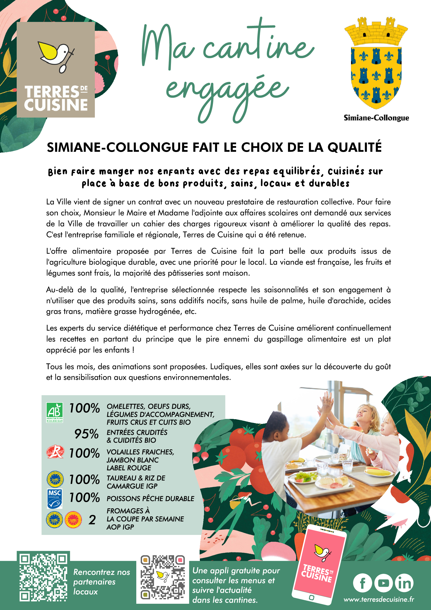 Nouveau prestataire pour les cantines scolaires Village de Simiane ...