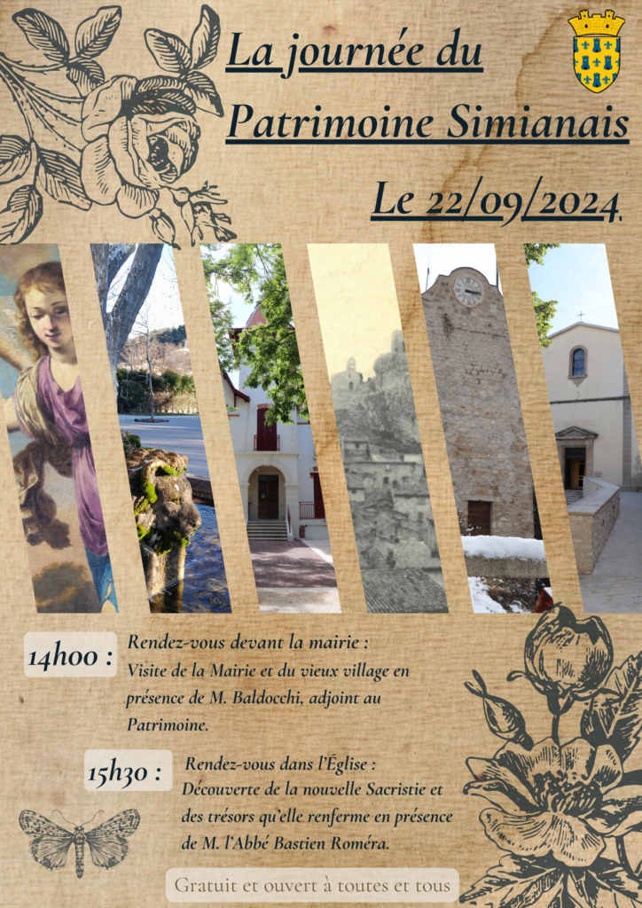 Journée du Patrimoine - Village de Simiane-Collongue